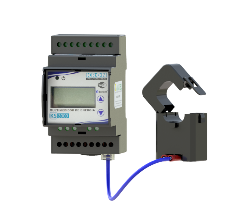 KS-3000 Smart Meter Energy IoT and Industry 4.0 with Wi-Fi or LoRa